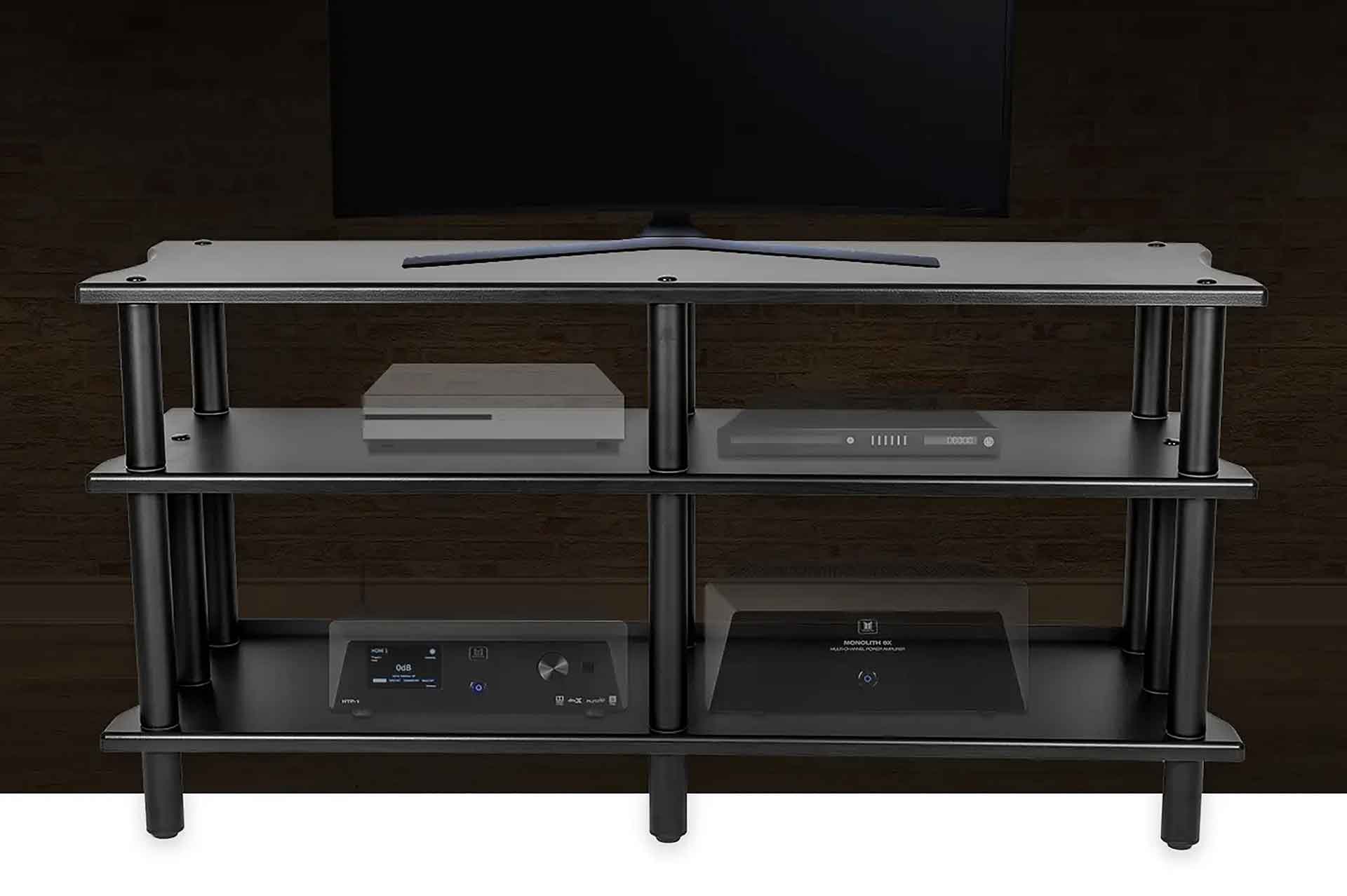 Monolith by Monoprice Double-Wide 3-Tier AV Rack Reviewed