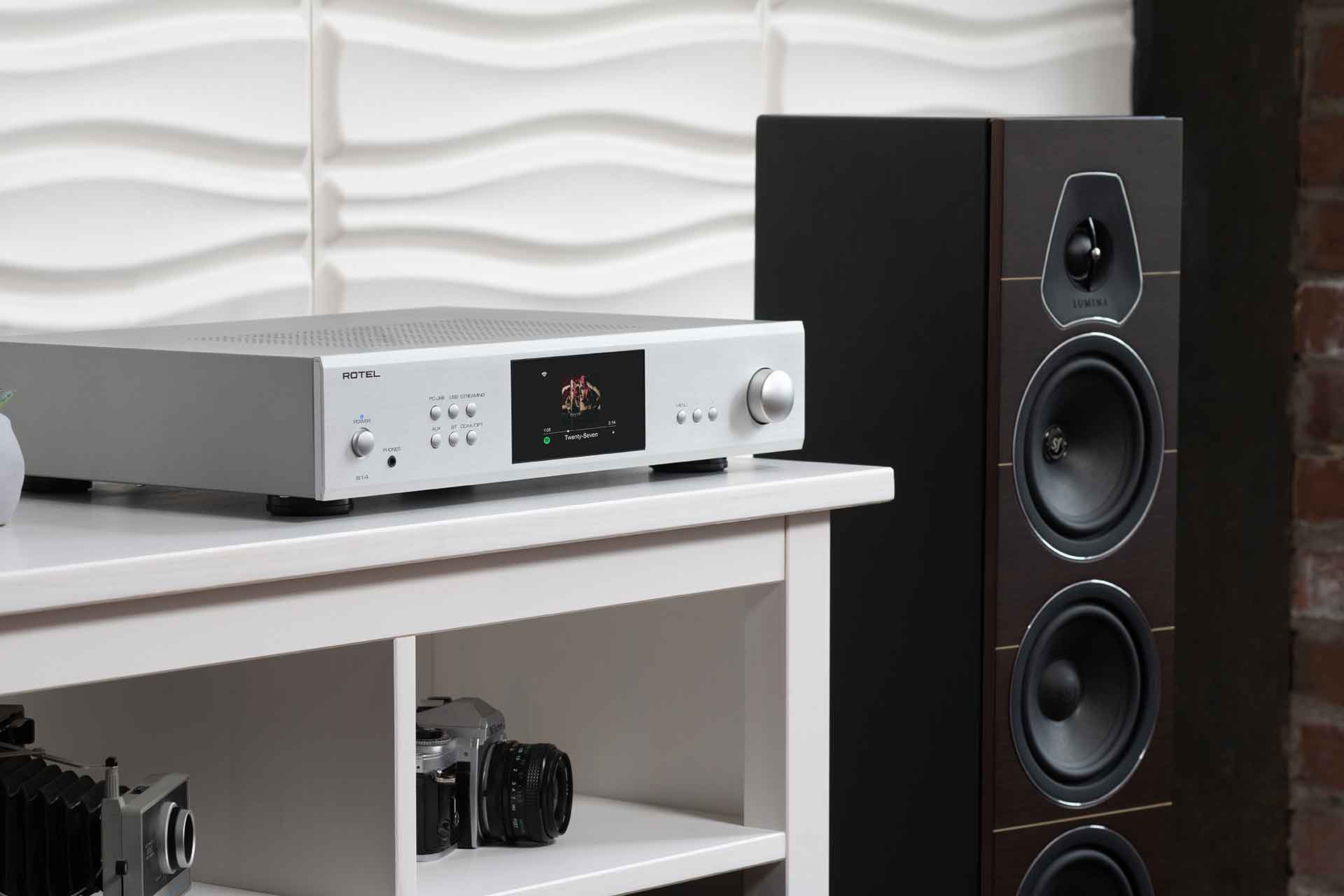 Rotel's S14 audiophile streamer component