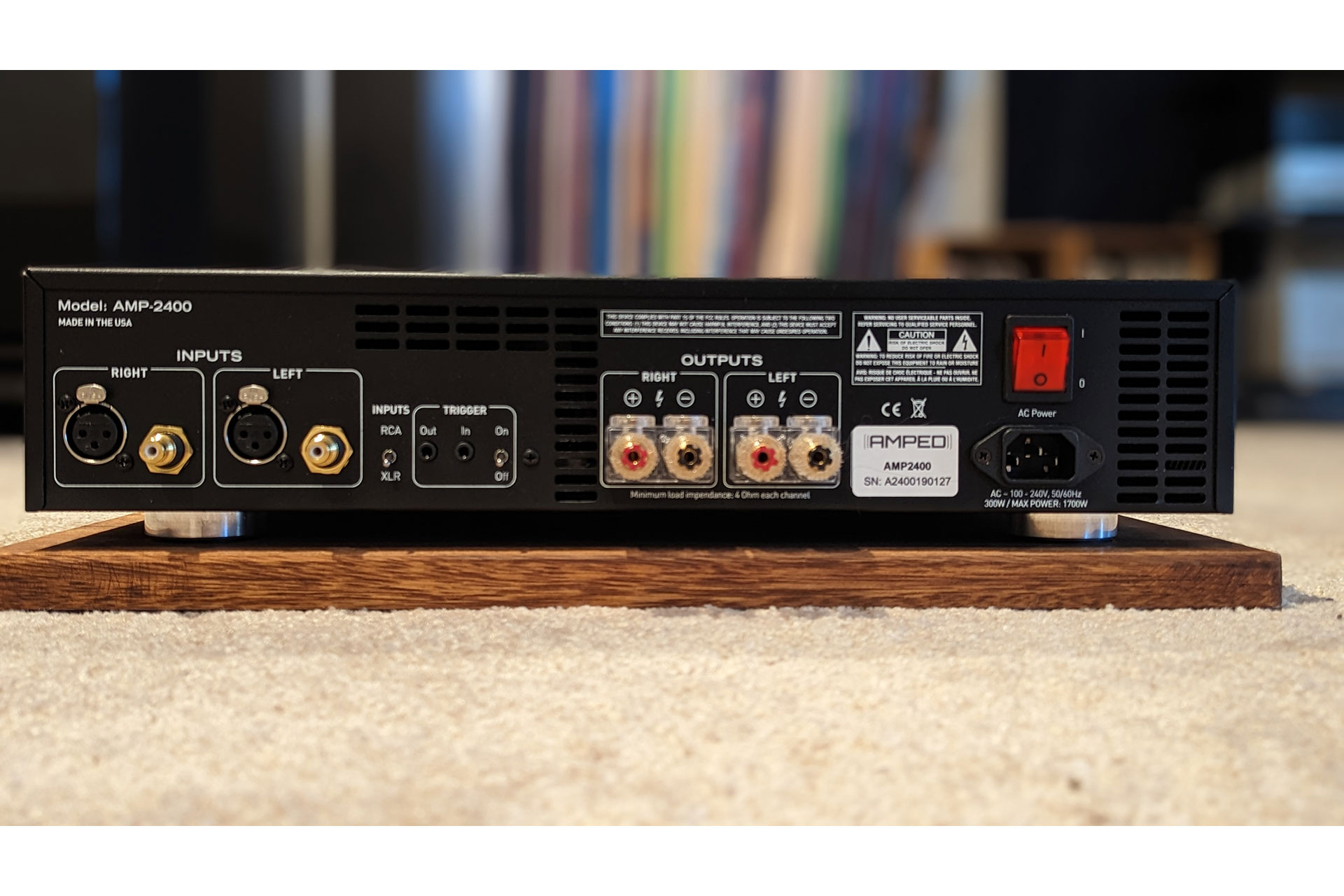Amped America's Amp 2400 Audiophile Power Amp Reviewed
