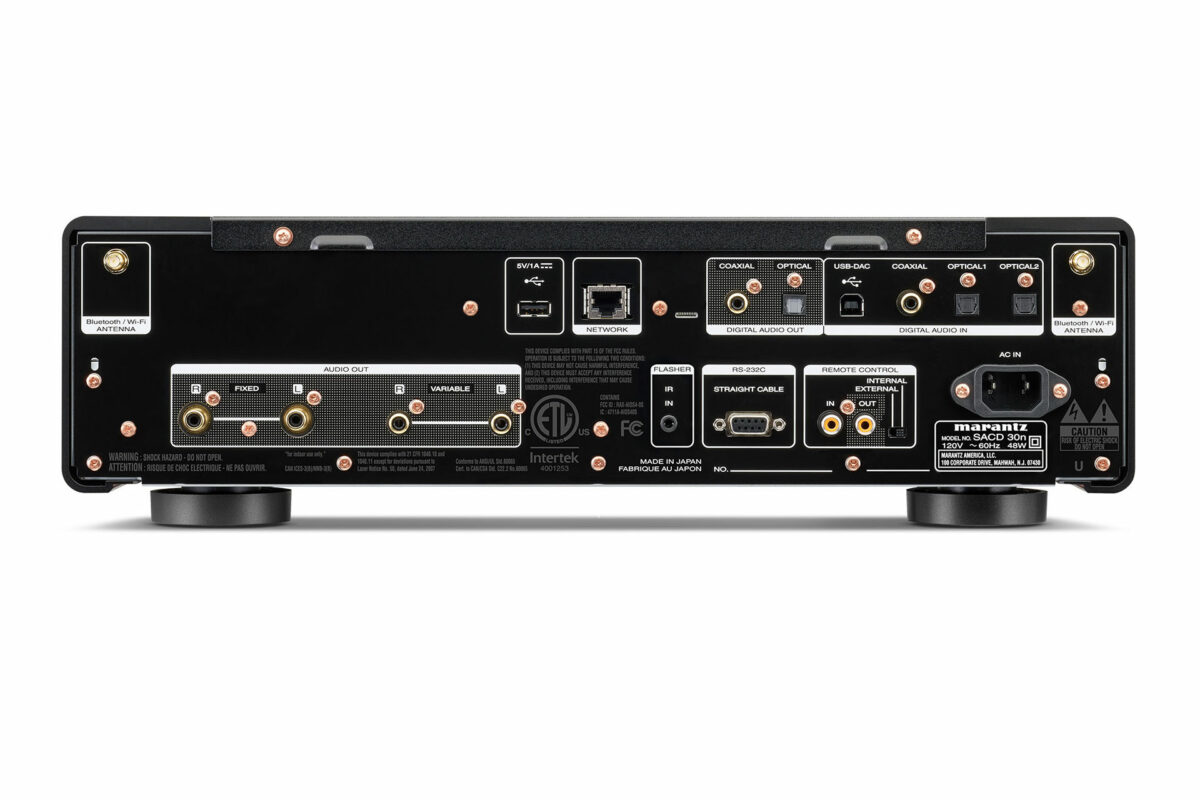 Marantz SACD 30N audiophile CD/SACD Player Reviewed