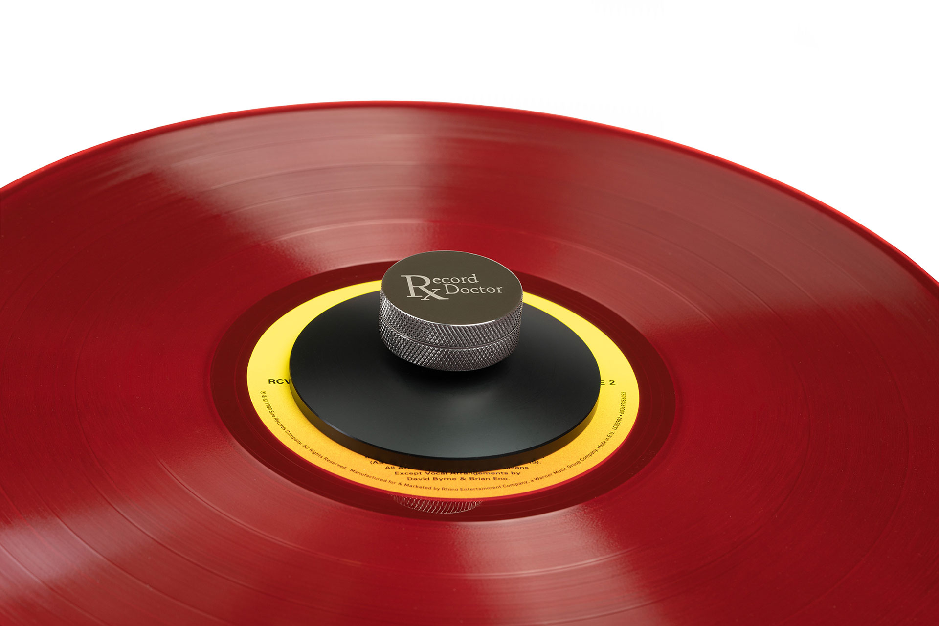 Record Doctor is out with a new record clamp for audiophlies