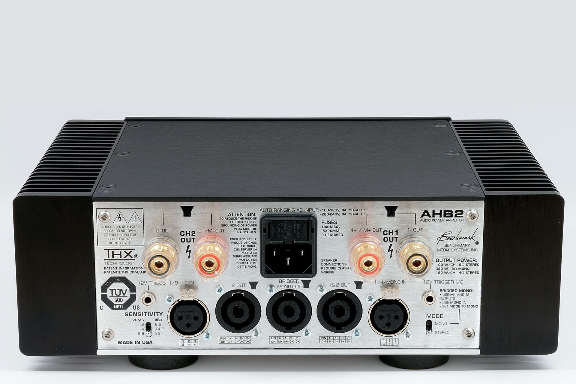 Benchmark Media Systems AHB2 Amp Reviewed