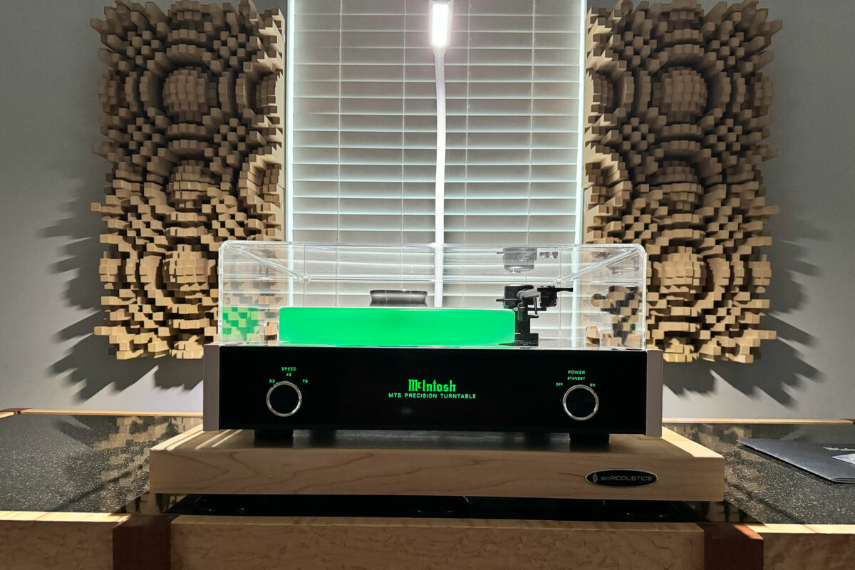McIntosh MT5 Audiophile Turntable Reviewed