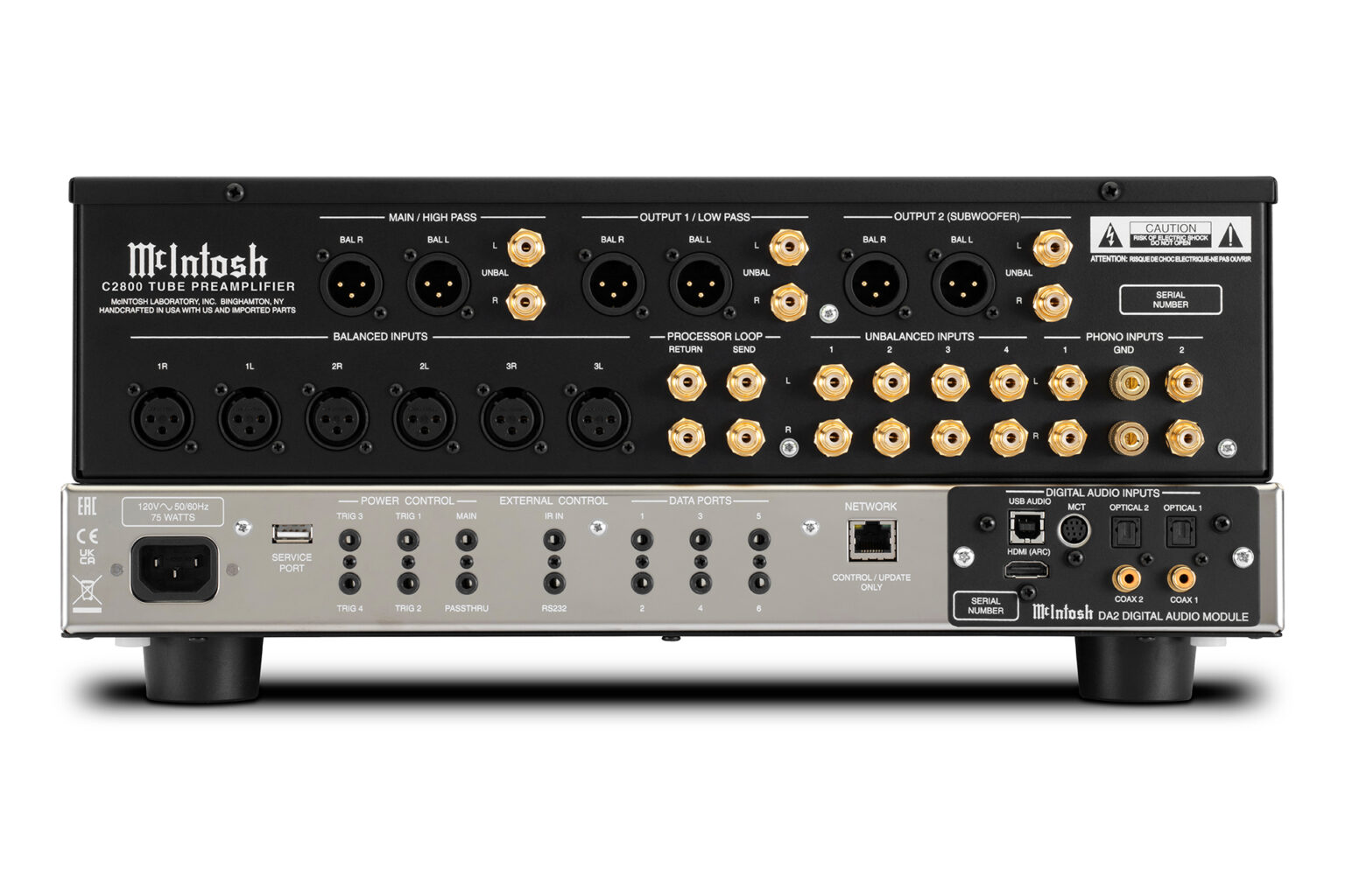 McIntosh C2800 Audiophile Tube Preamp/DAC Reviewed