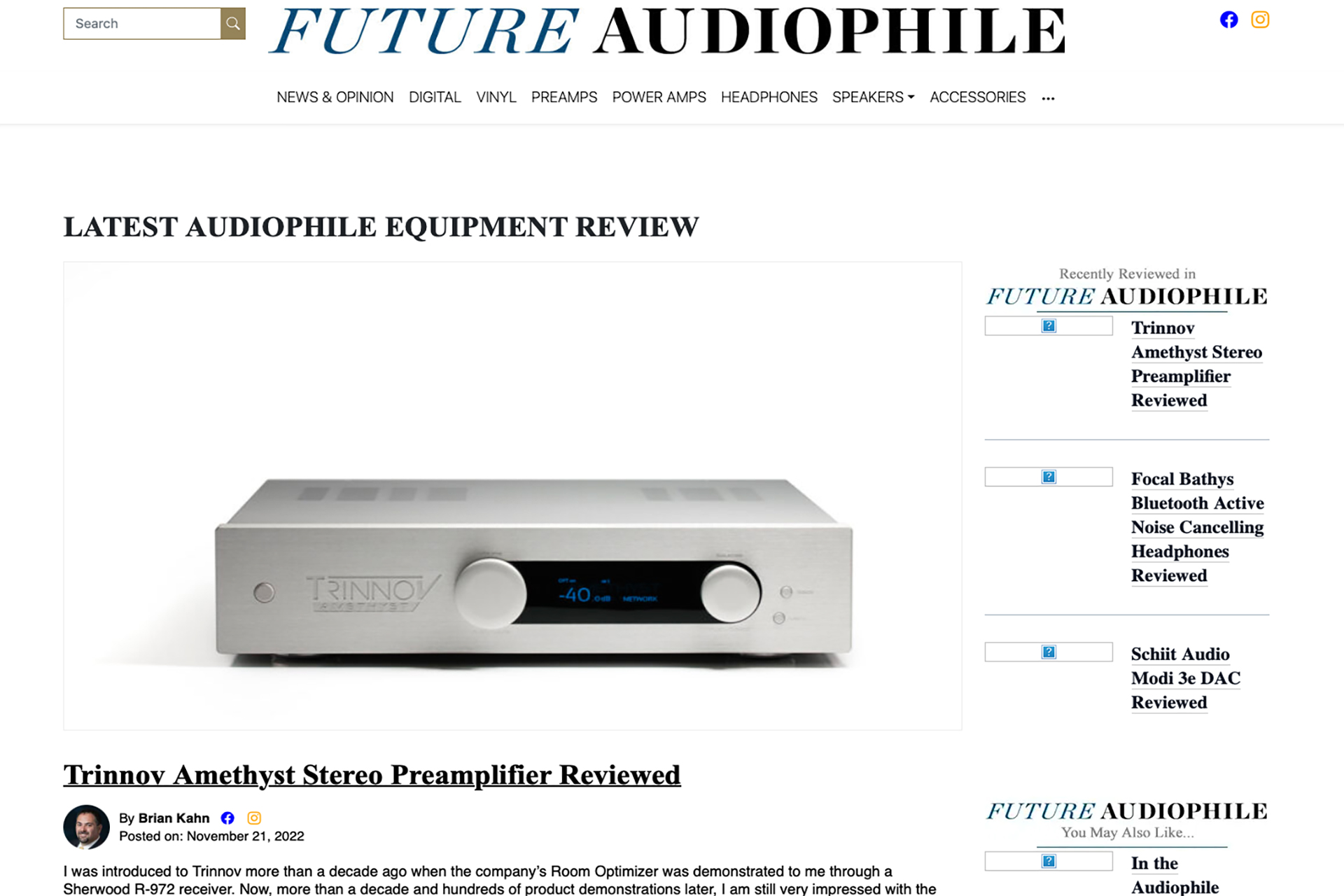 All About Future Audiophile - an insider's look