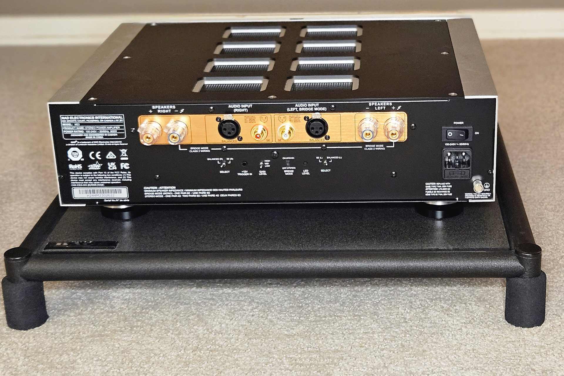 NAD Masters Series M23 Stereo Amplifier Reviewed